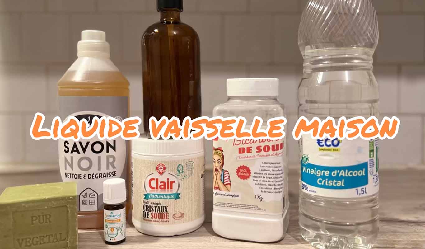 Liquide vaisselle maison : la recette très efficace - MEF