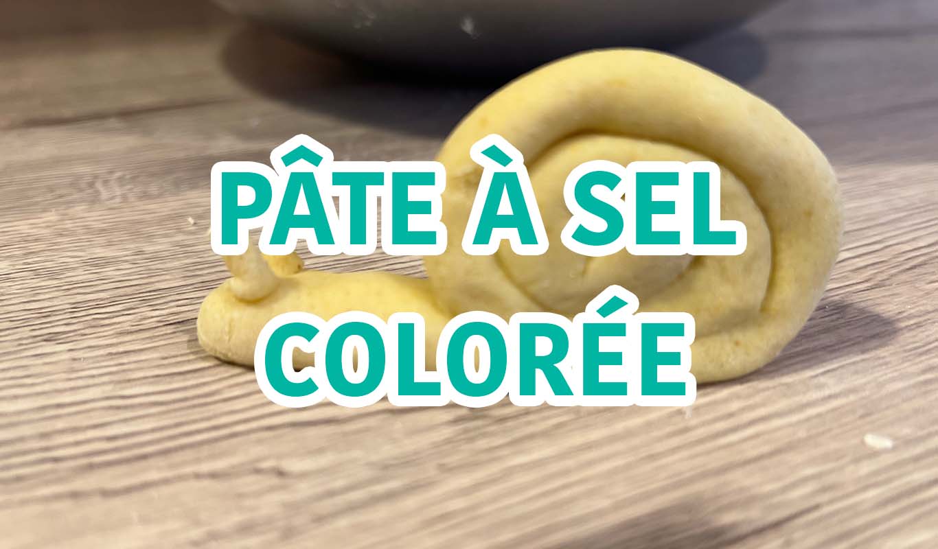 Pâte à sel colorée, comment faire