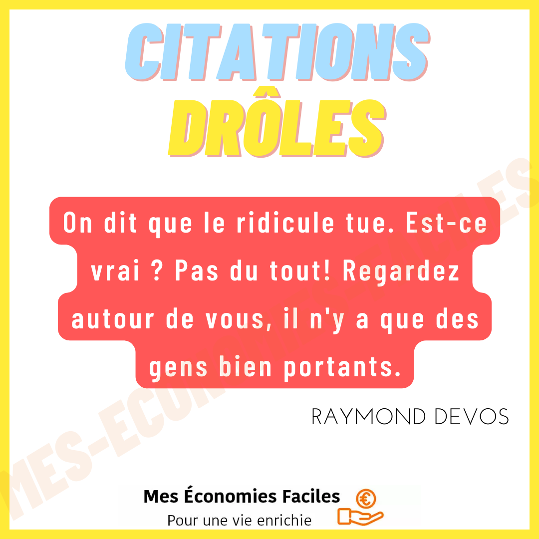 Citations drôles de personnes connues