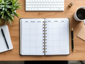 Comment planifier sa semaine efficacement en 5 étapes