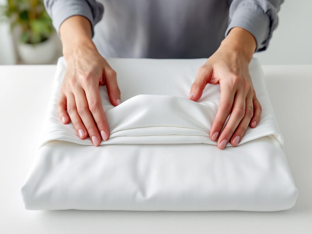 Comment bien plier les draps-housses facilement