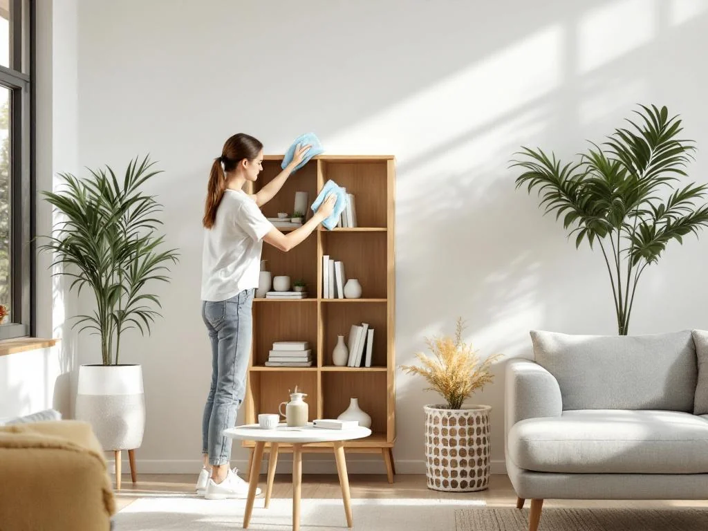 Dépoussiérer sans bouger les meubles : astuces faciles